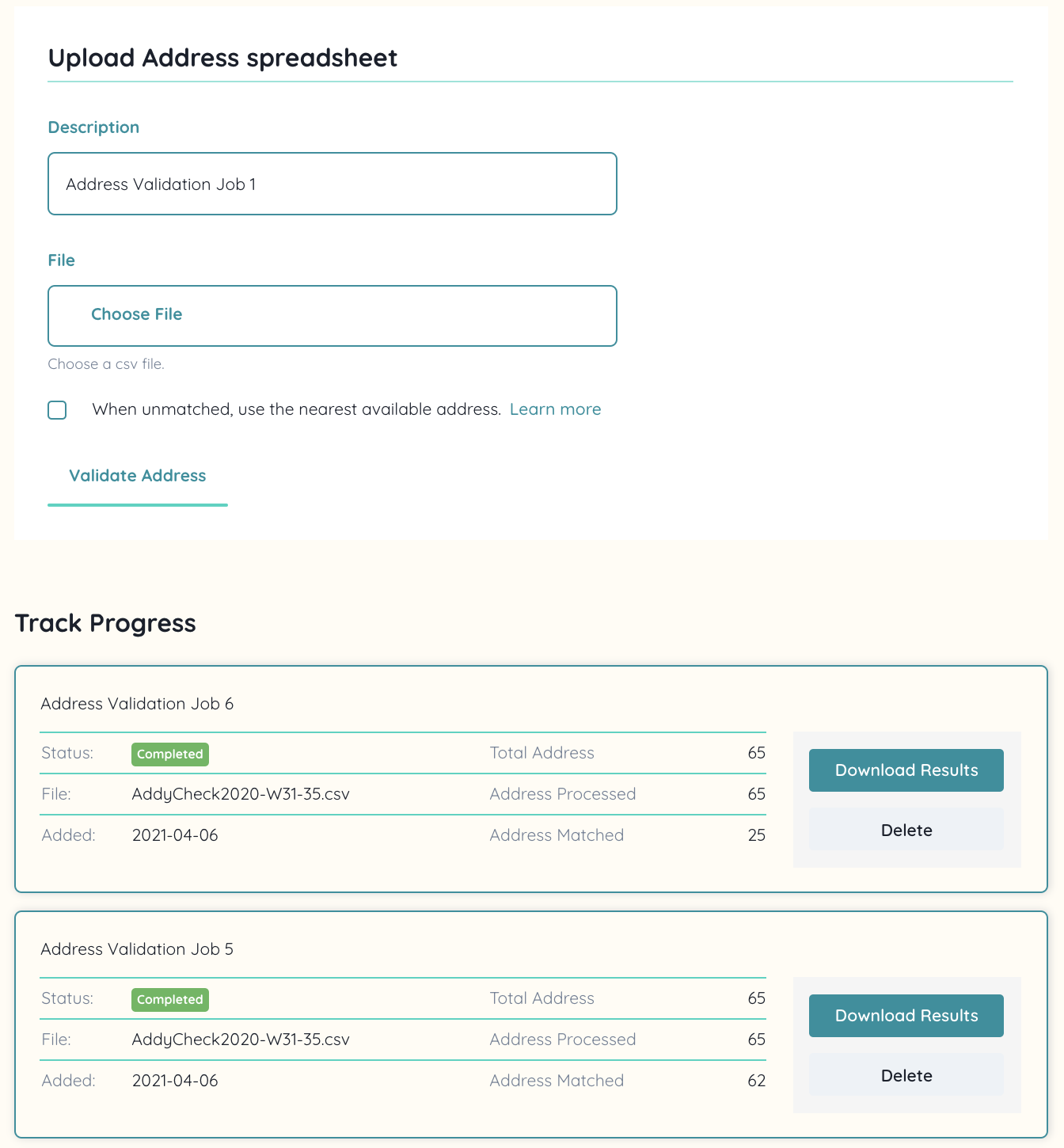 Verify and de-duplicate addresses and postal codes using a .csv or ...